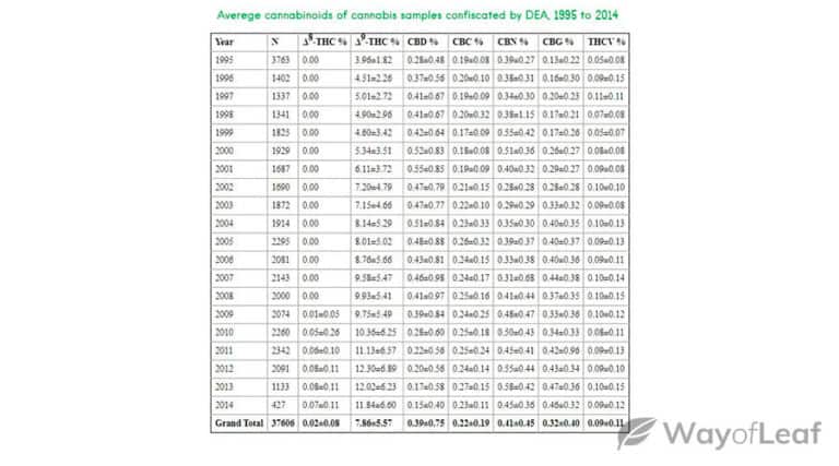 THC Potency Over the Years: A 50-Year Look at Cannabis